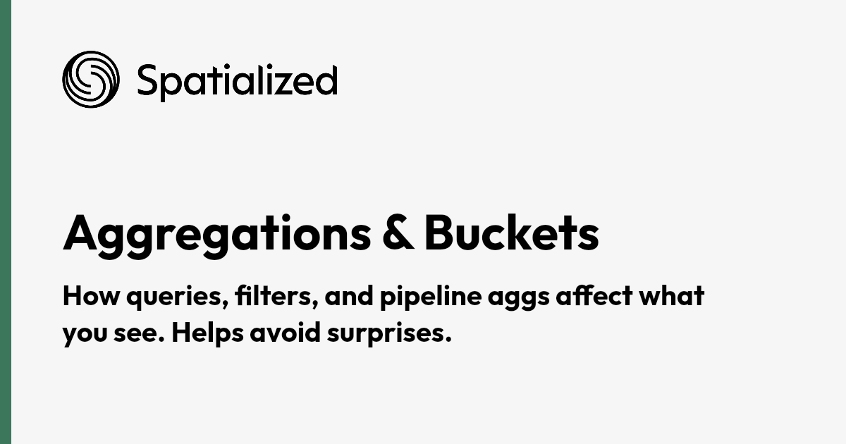 Aggregations & Buckets | The Elasticsearch Handbook | Spatialized